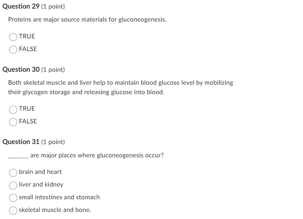 Solved Proteins are major source materials for | Chegg.com