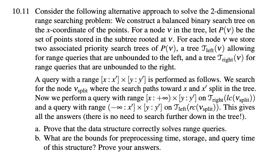 Solved 10.11 Consider the following alternative approach to | Chegg.com