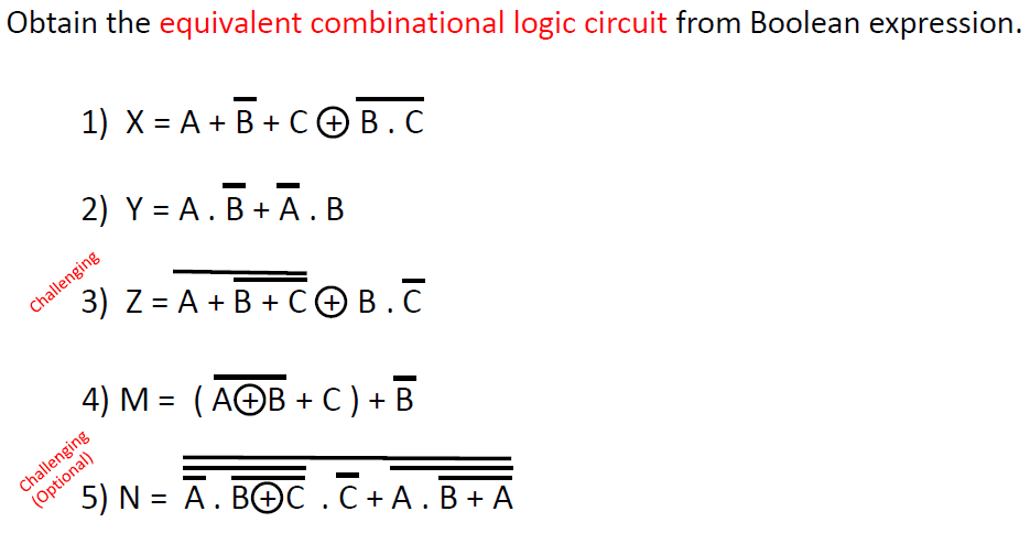Solved Obtain the equivalent combinational logic circuit | Chegg.com