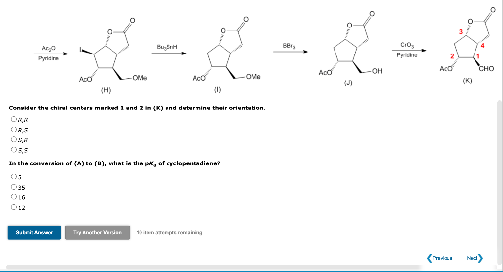 Solved Following is a synthesis of the "Corey lactone," a | Chegg.com