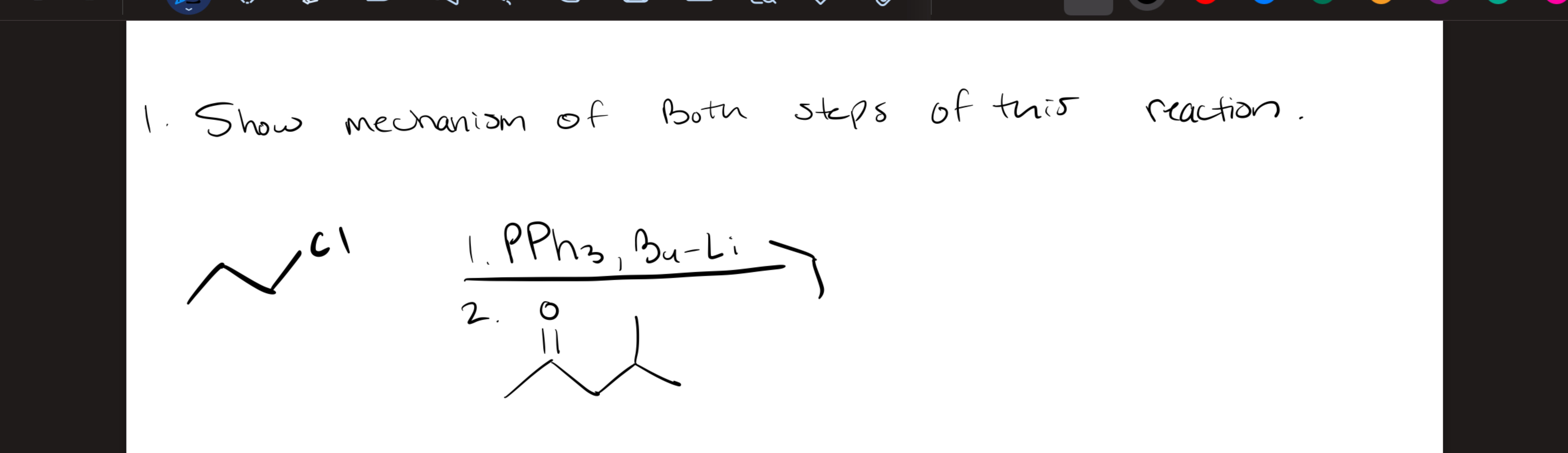 Solved Show mechaniom of Both steps of this reaction. | Chegg.com