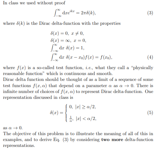 Solved Strictly speaking, the integral in Eq. (3) is | Chegg.com