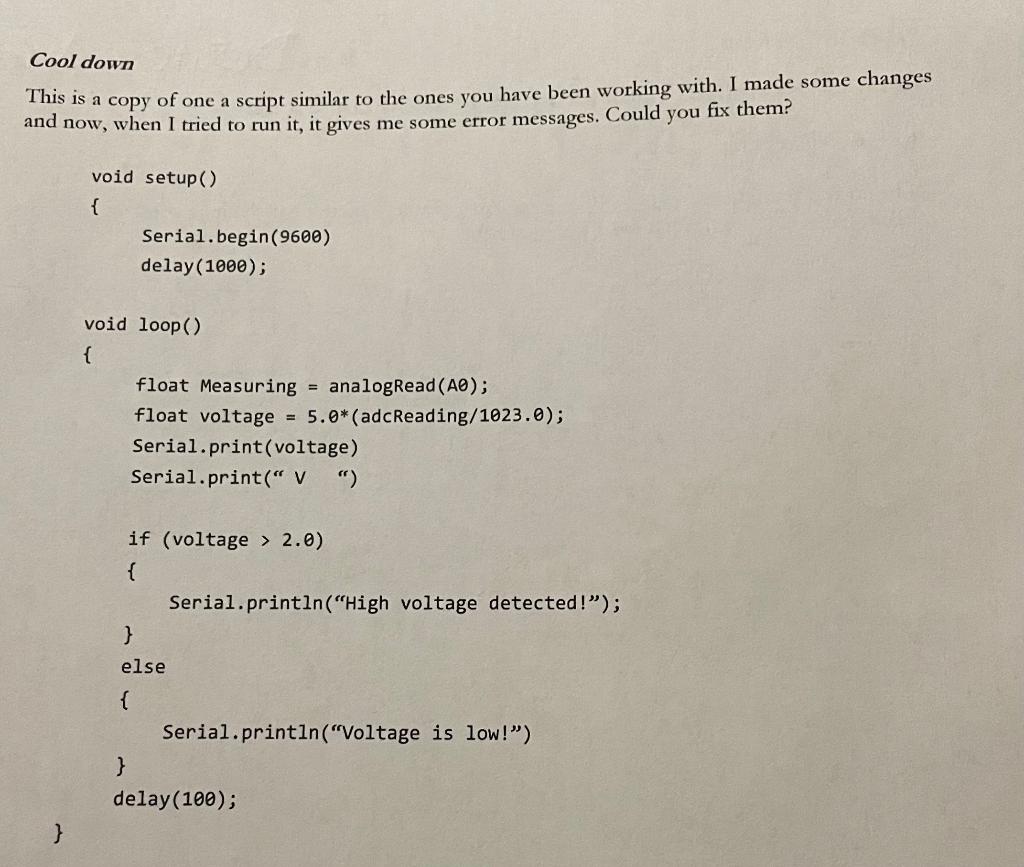 Solved is is a copy of one a script similar to the ones you | Chegg.com