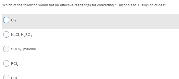 Solved Which sequence of reactions would most efficiently | Chegg.com
