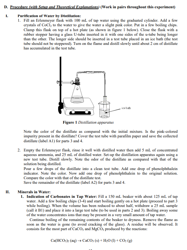 What are the names of the two complexing reagents | Chegg.com