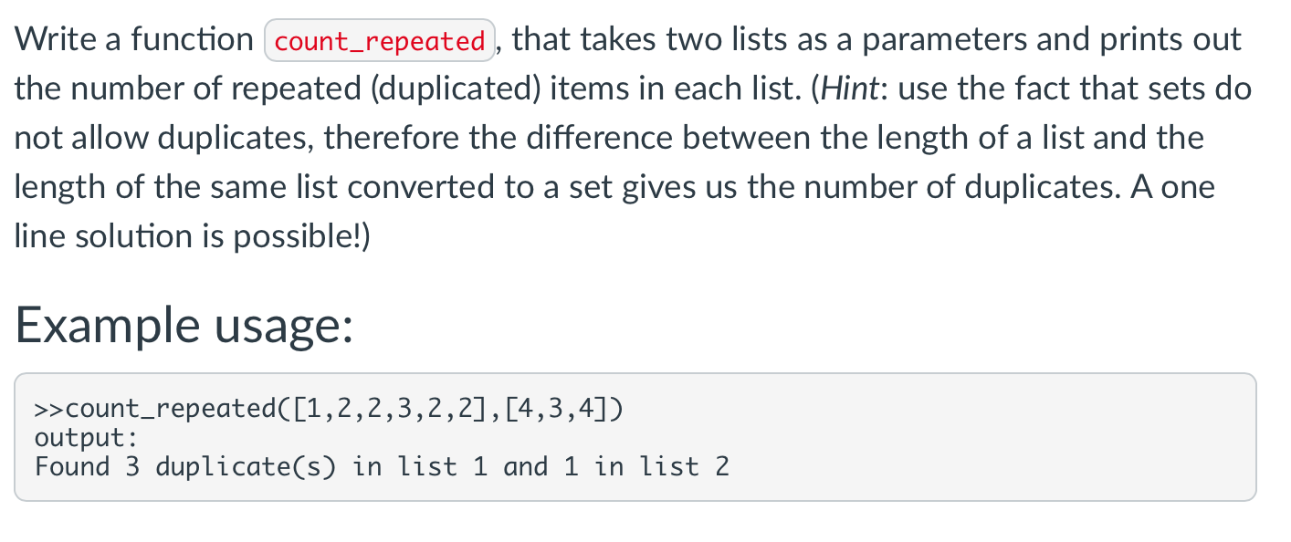 Solved Write a function , ﻿that takes two lists as a | Chegg.com