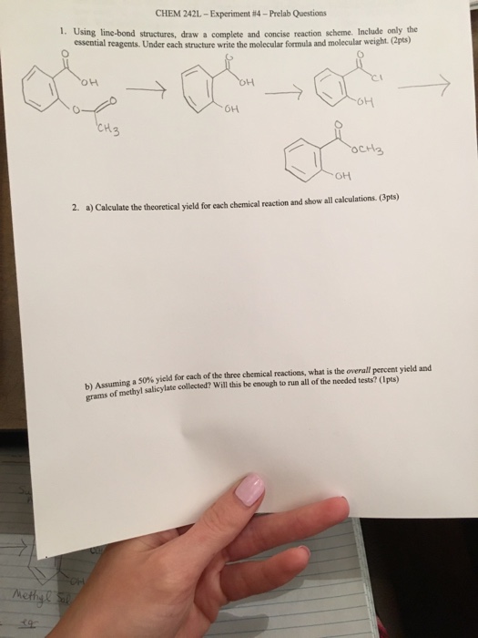 Using line-bond structures, draw a complete and | Chegg.com