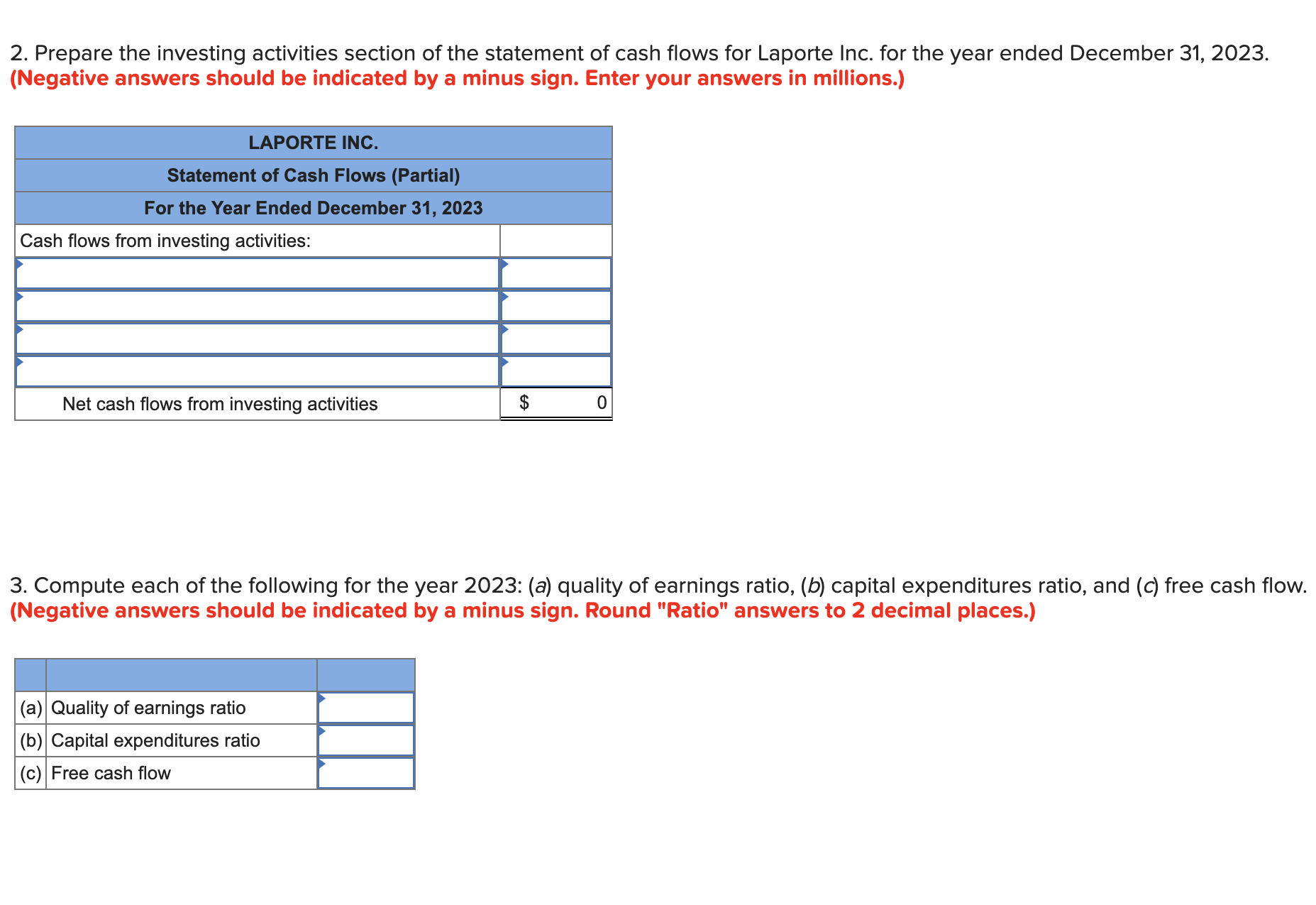 Solved P11-5 (Algo) (Appendix 11A) Preparing the Statement | Chegg.com