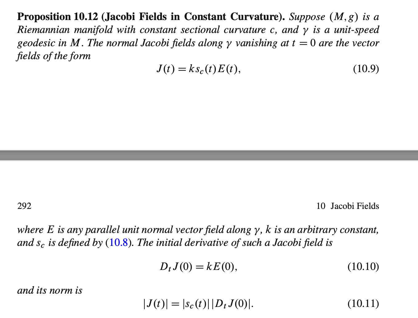 Solved 10-3. ﻿Extend the result of Proposition 10.12 ﻿by | Chegg.com