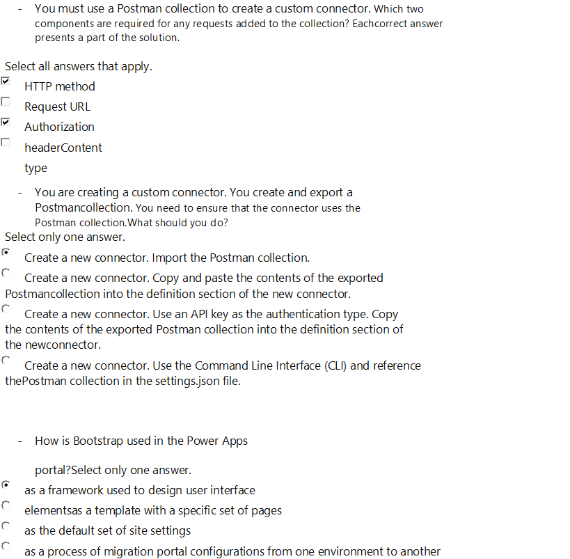 - You must use a Postman collection to create a | Chegg.com