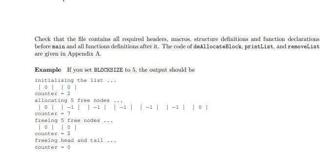 2 Step 2: allocate free nodes (20 marks) In this | Chegg.com