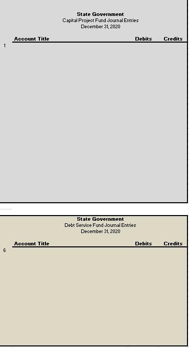 Solved The state government established a capital project | Chegg.com