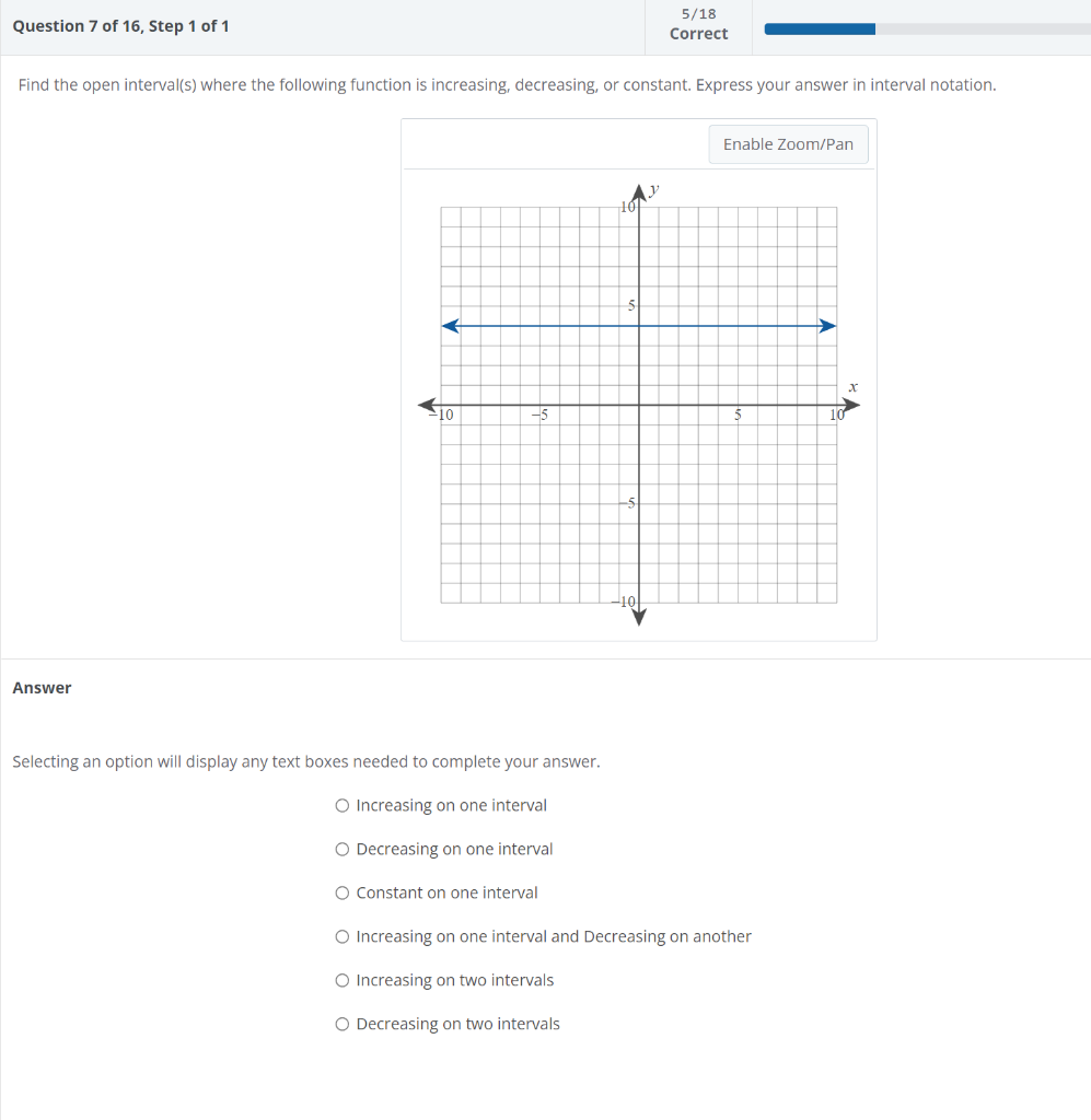 Solved Find the open interval(s) where the following | Chegg.com