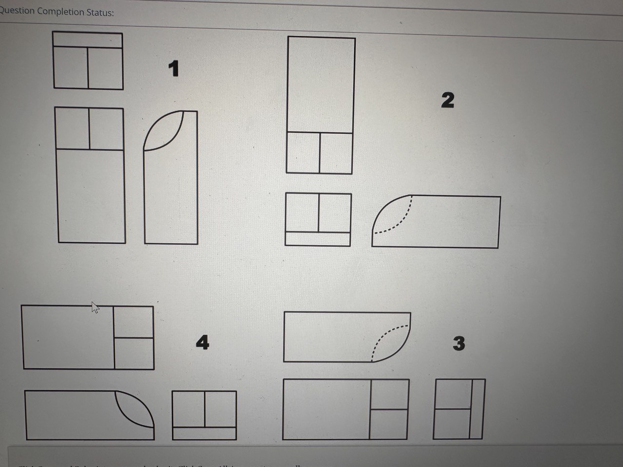Solved Given the four standard three-view projections of the | Chegg.com