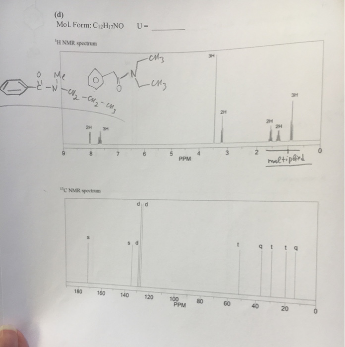 Solved Part Structures. 3. Solving Propose a structure that | Chegg.com