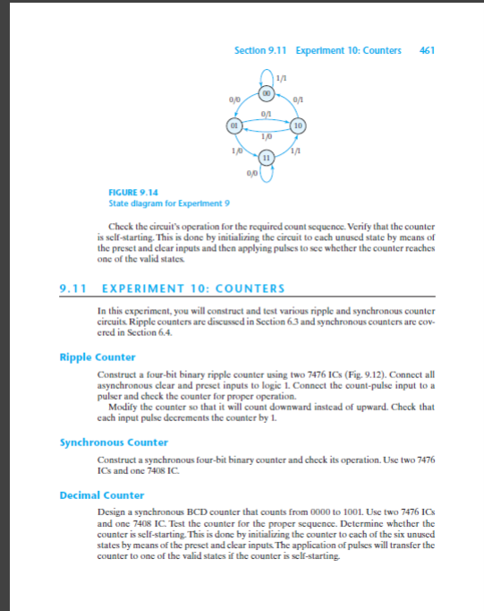 ECE 260 Digital Logic & Computer Design Experiment 9: | Chegg.com