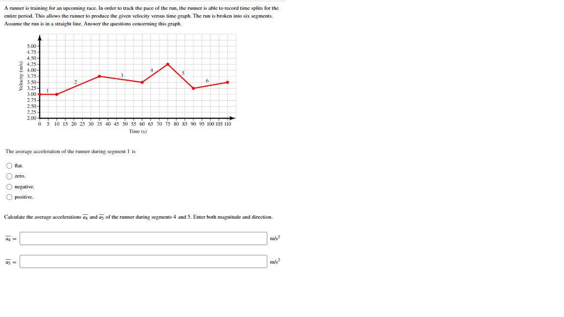 Solved A runner is training for an upcoming race. In order | Chegg.com