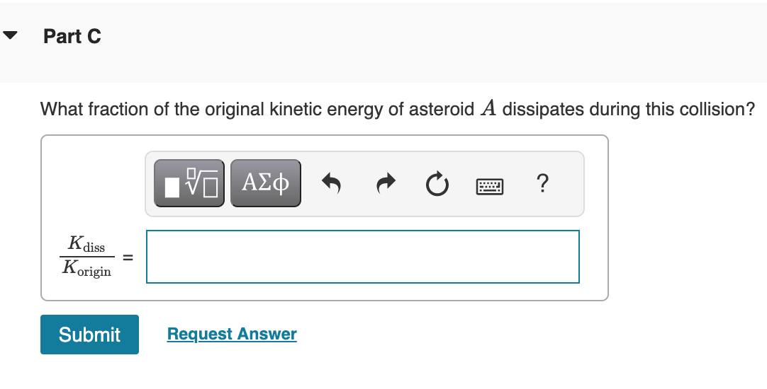 Solved Two asteroids of equal mass in the asteroid belt | Chegg.com