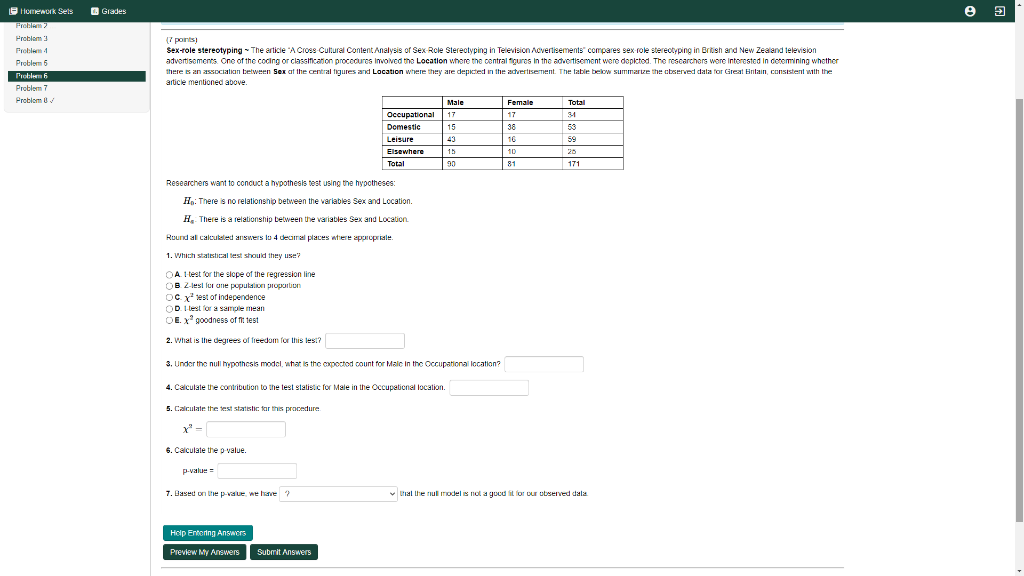 Solved Homework Sets Grades E Problem Problem Problems 6994