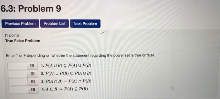 Solved 63 Problem 8 Previous Problem Problem Listnext 