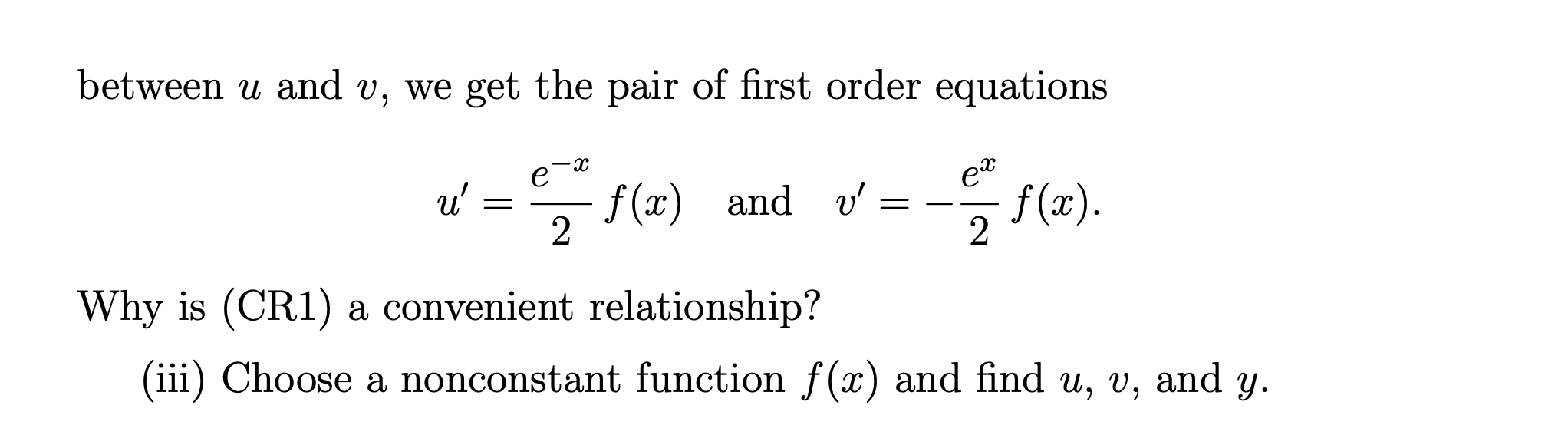 Solved 3. (i) Show that applying the Euler-Lagrange equation | Chegg.com