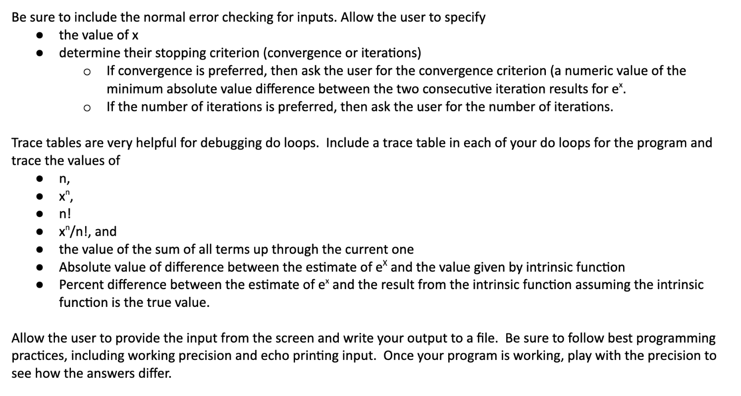 Solved Program A Factorial Program (3 points) Write a | Chegg.com