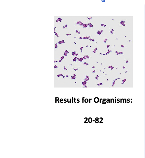Solved Record the results and interpretations for both | Chegg.com