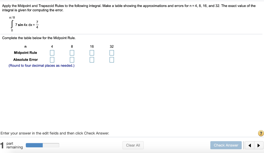 Solved Apply the Midpoint and Trapezoid Rules to the | Chegg.com