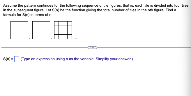 Solved Assume the pattern continues for the following | Chegg.com
