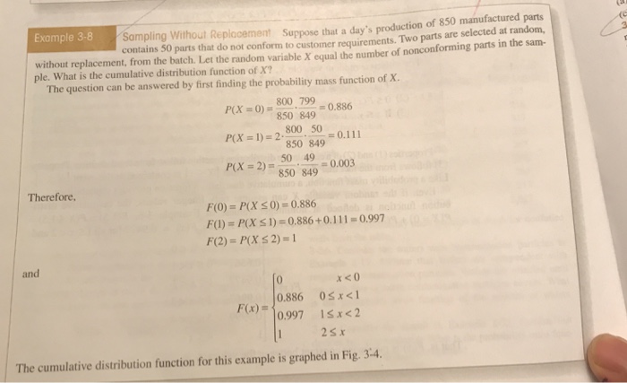 Solved (C Suppose that a day's production of 850 | Chegg.com