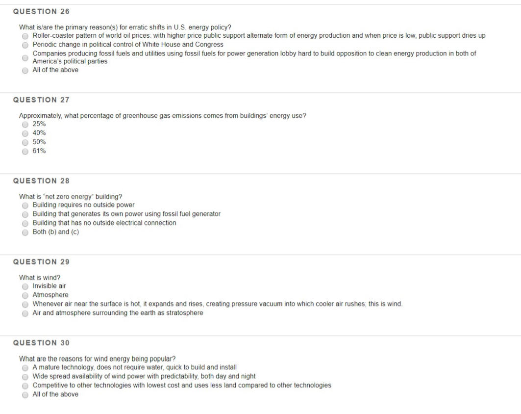 Solved QUESTION 26 What is/are the primary reason(s) for | Chegg.com