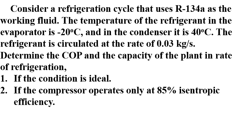 Solved Subject: Thermodynamics. Solve for what is needed, | Chegg.com