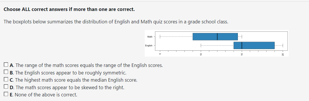 Solved Choose ALL correct answers if more than one are | Chegg.com