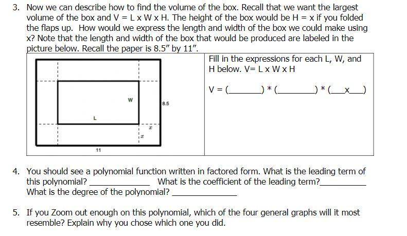 Solved 3. Now we can describe how to find the volume of the | Chegg.com