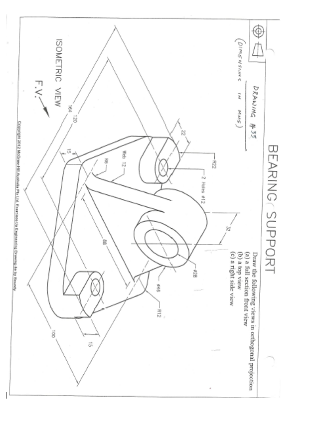 Solved AutoCAD drawing assignment. Please send link to | Chegg.com