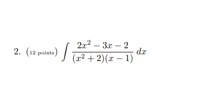 Solved Integrate using partial fractions method. Show | Chegg.com