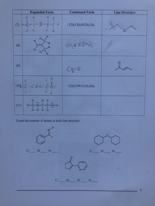 Solved i just need help drawing the line structures and aome | Chegg.com