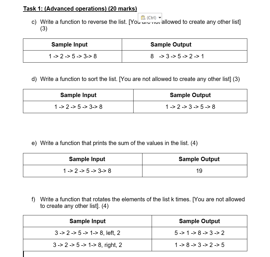 Solved Implement the code in PYTHON,, make sure your code | Chegg.com