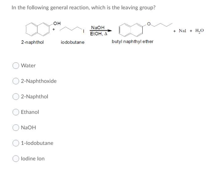 Solved Question 1 (1 point) What is the major product formed | Chegg.com