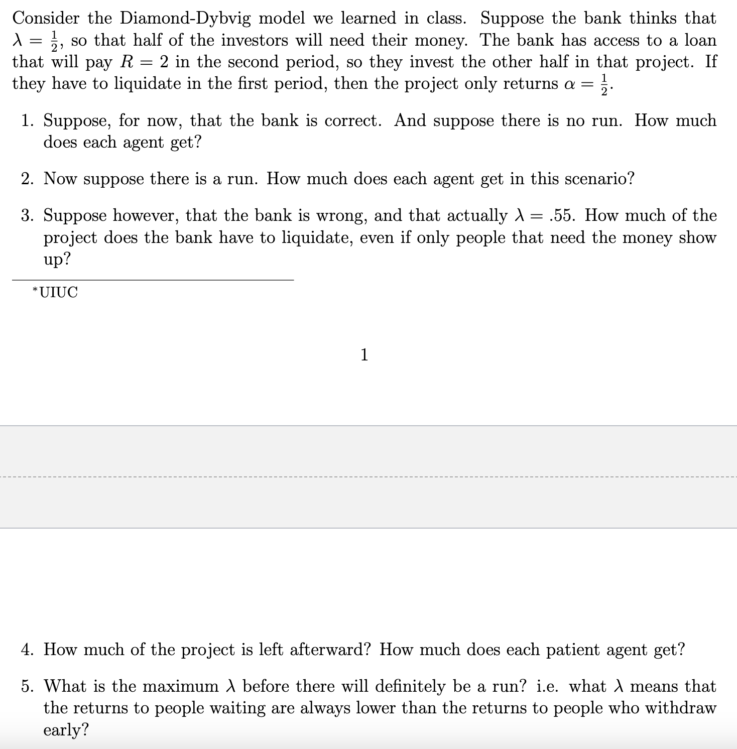 Solved please show work for all parts, thanks | Chegg.com