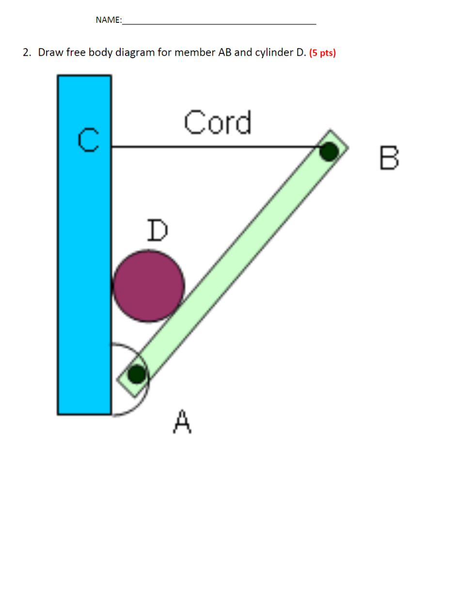 Draw free body diagrams (force diagrams) as | Chegg.com