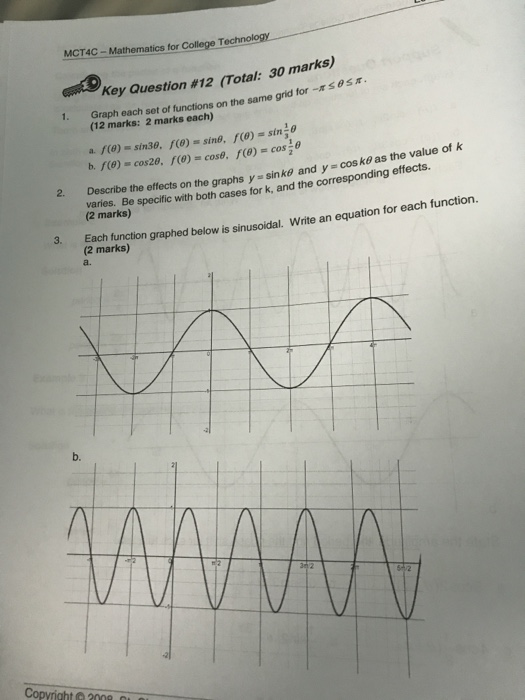 Solved MCT4C-Mathematics for College Technology Key Question | Chegg.com
