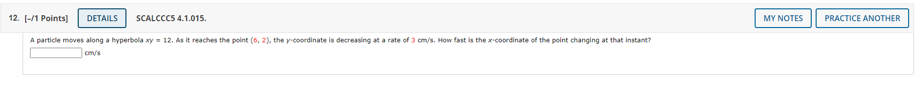 Solved cm/s | Chegg.com