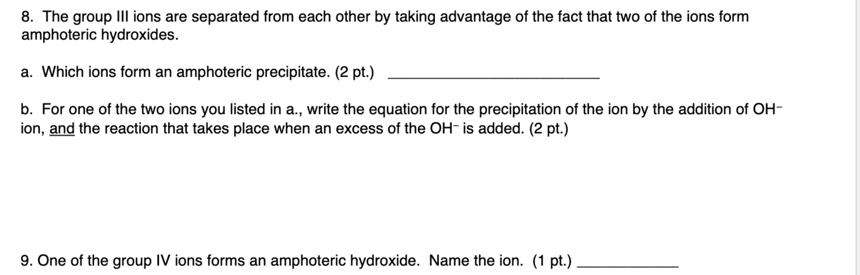 Solved HI, I could use some help I think I provided | Chegg.com