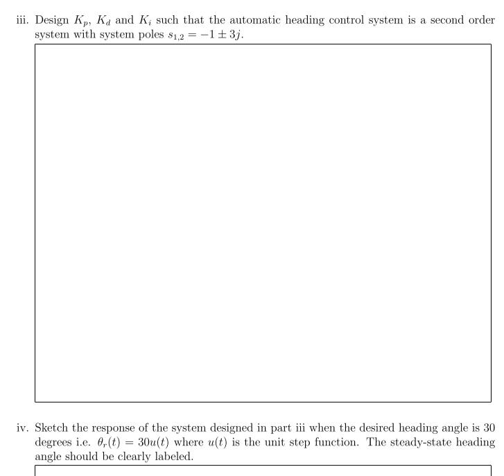 Solved 2. Analysis of the booster rocket control system A | Chegg.com