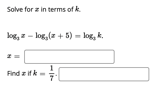 Solved Find the solution of the exponential equation 6e" = | Chegg.com