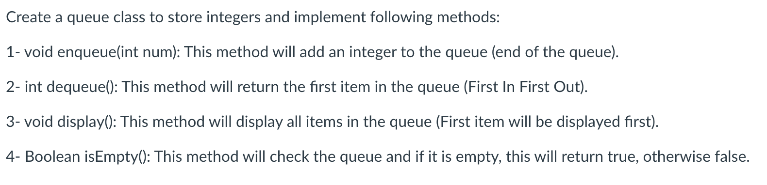 Solved Create A Stack Class To Store Integers And Implement 