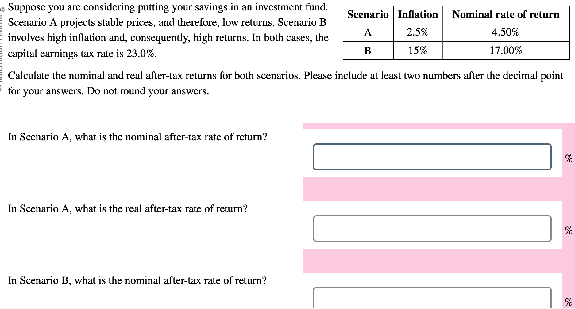 Solved Suppose you are considering putting your savings in | Chegg.com