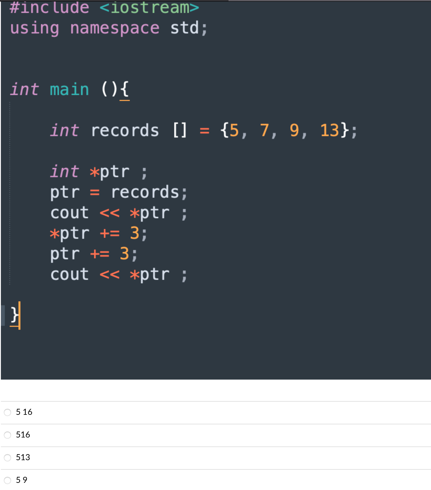 Solved using namespace std; int main (){ int records | Chegg.com