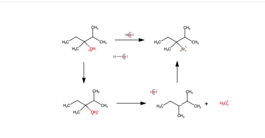 Solved The following reaction has three mechanistic steps. | Chegg.com